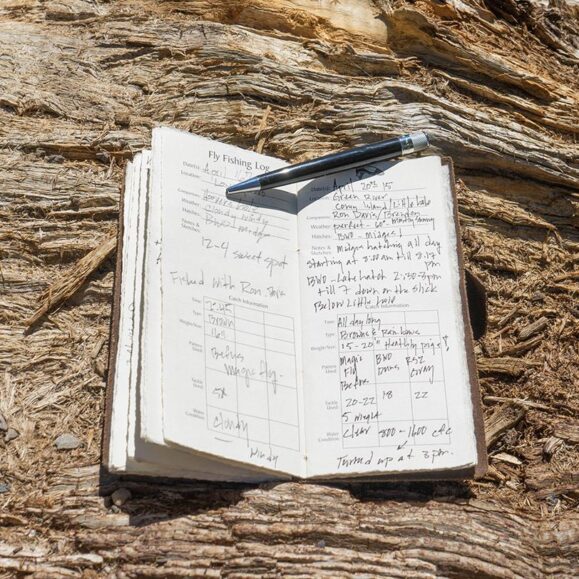 Leather Fly Fishing Log | The Catch and The Hatch