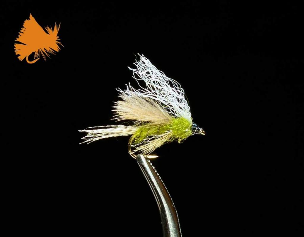 CDC Green Drake Emerger for Sale - $1.50/Fly | Trout Fishing Flies